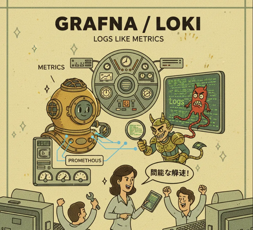grafana - Loki: Prometheusと連携するログ管理の決定版 - logging