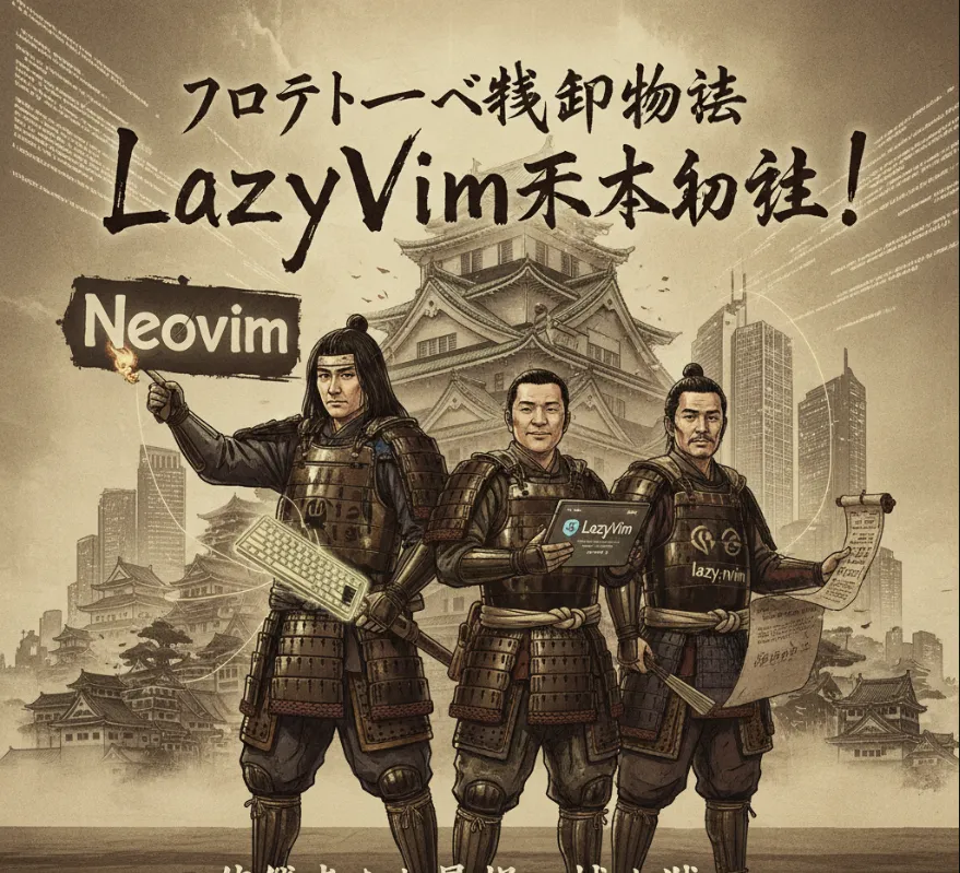 nvim - ソフトウェア開発の城作り：LazyVimで始める即戦力Neovim入門 - neovim conf