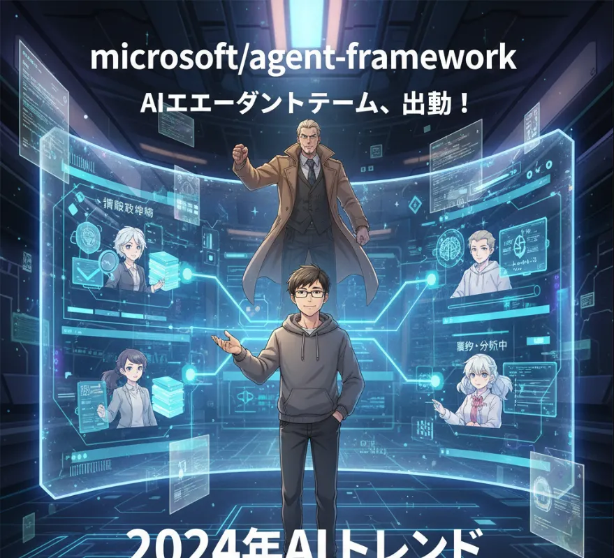sdk - PythonでAIを分業させる技術：microsoft/agent-frameworkで効率化