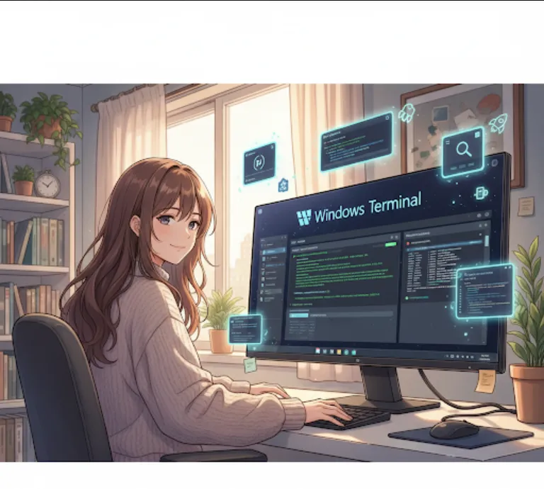 console - Windows Terminal入門：カスタマイズとサンプルコード